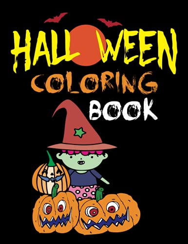 Halloween Coloring Book: Awesome Characteristics Design and Big Size ...