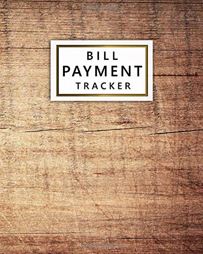 Bill Payment Tracker: Simple Bill Payments Organizer Planner - Money ...