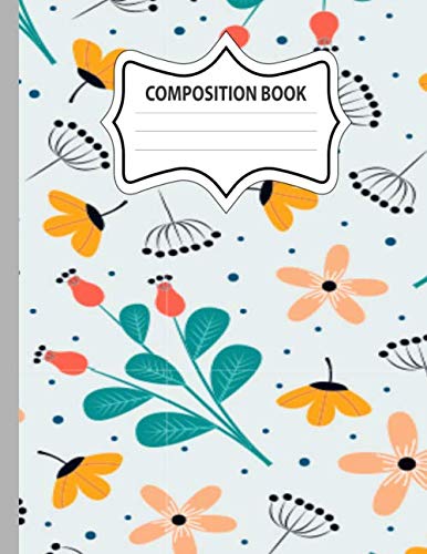 Composition Notebook: College Ruled One Subject Daily Journal Notebook ...