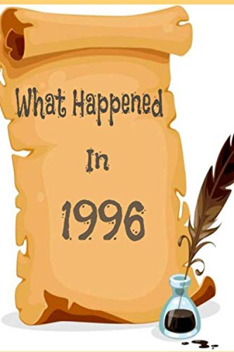 What Happened In 1996 - What Happened During Your Birth Year Gift ...