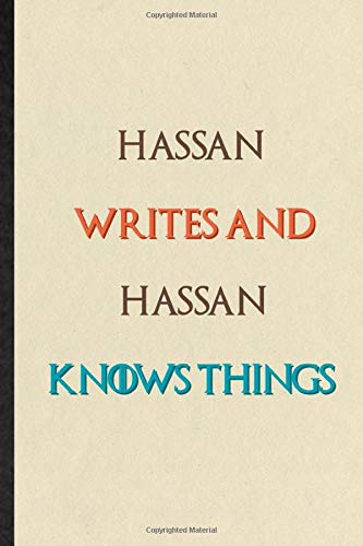 Hassan Writes And Hassan Knows Things: Blank Practical Personalized ...