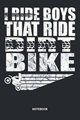 Notebook: Dotted Lined Dirt Bike Themed Notebook (6x9 inches) ideal as ...