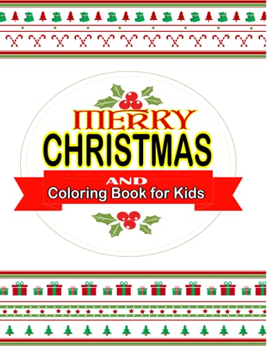 Merry christmas coloring book For Kids: Christmas Coloring Beautiful ...