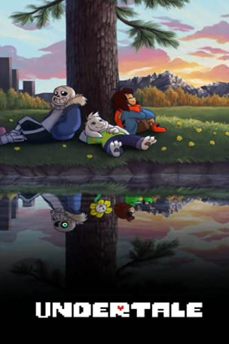 dream and nightmare sans undertale notebook: undertale sans themed ...