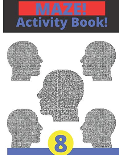 Maze Activity Book: Mind activity books | Kids activity books ages 4-14 ...