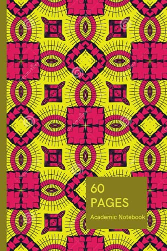African Print Academic Notebook: Ankara Print College Notebook - Lined ...