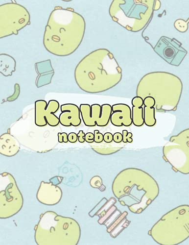 Kawaii Notebook: Kawaii Notebook/Journal for Girls, Cute Dairy, Premium ...