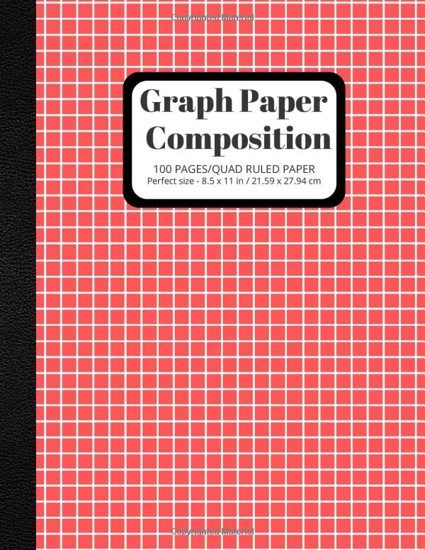 Graph Paper Composition Notebook Grid Paper Notebook For Students