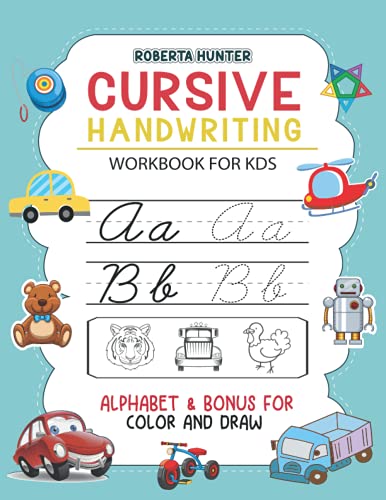 Cursive Handwriting Workbook for Kids: Fun and Engaging Cursive Writing ...