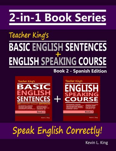 2-in-1 Book Series: Teacher King’s Basic English Sentences Book 2 ...