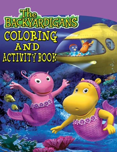 Backyardigans Coloring Book: Wonderful Coloring Book For Kids And Fans ...