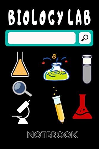 Biology lab notebook: Graph Paper Quad Ruled 5x5 size 6*9 120 pages ...