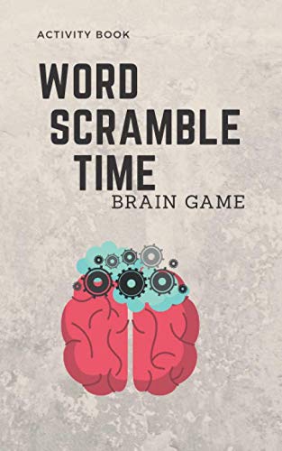 Word Scramble Time Brain Games: Word Puzzle Books, Word Puzzle Game ...