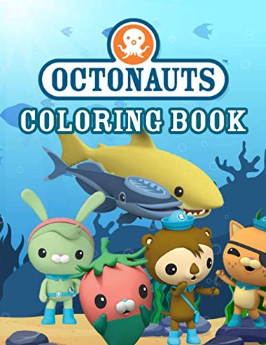 Octonauts Coloring Book: Jumbo Coloring Books For Kids Of All Ages With ...