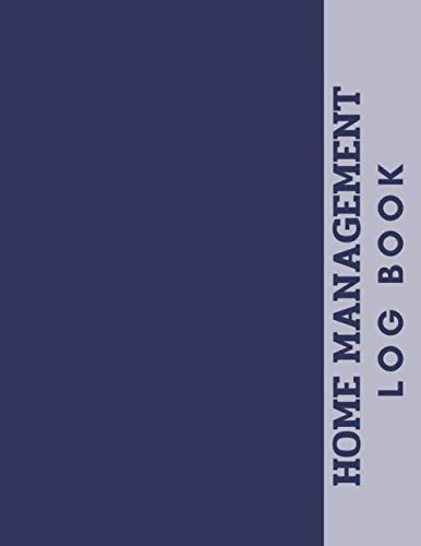 Home management Log book: This is the perfect planner for helping you ...