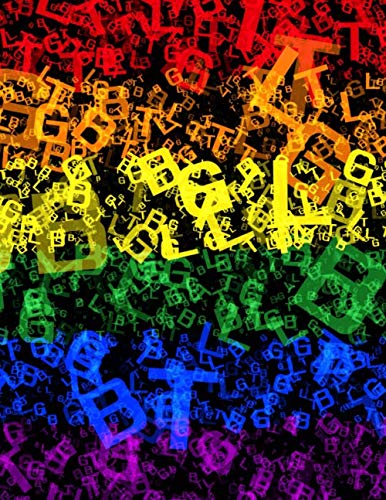 Rainbow-Colored Letters Journal: Dot Matrix | Dotted Journal | Size 8 ...