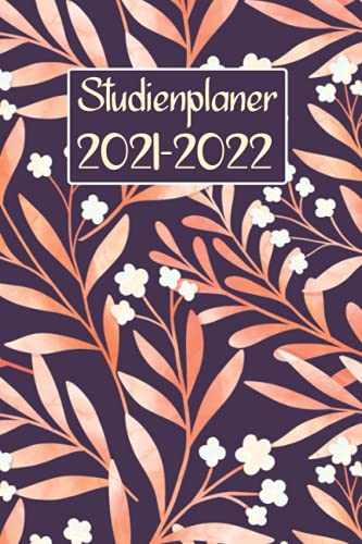 Studienplaner 2021/2022: Semesterplaner und studentenkalender von ...