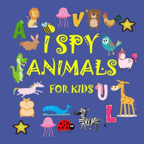 i spy animals for kids: Funny Guessing Game For Little Kids of 2-5 year ...