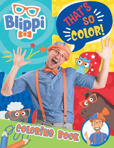 Blippi Coloring Books: An Awesome Gift For Kids & Toddlers with 30 ...