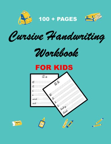 Cursive Handwriting Workbook 113 Pages of Fun Learning Activities for ...