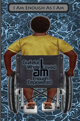 I Am Enough as I Am: Journal / Notebook for Black Men: Lined Quote ...