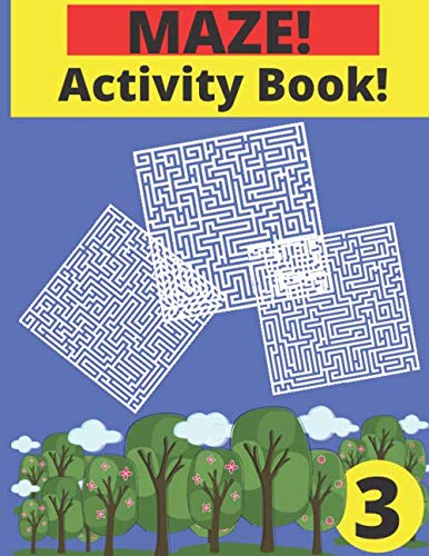 Maze Activity Book: maze books for kids | maze books for kids age 4-5 4 ...