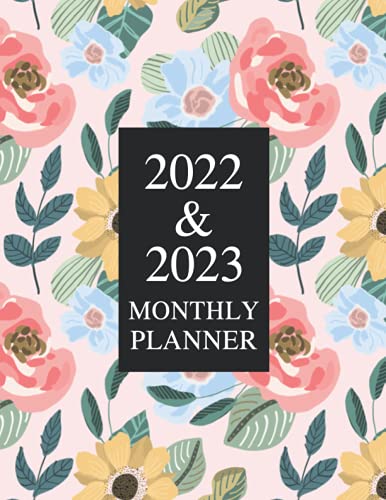 2022-2023 Monthly Planner: 2 Year Monthly Planner Calendar |See it ...