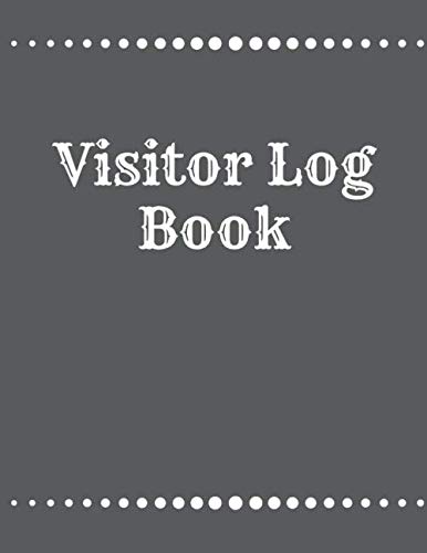 Visitor Log Book: Professional Guest Sign In And Out Journal For All ...