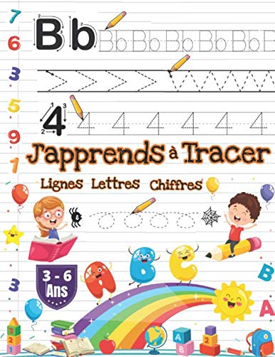J'apprends à Tracer: Cahier d'écriture moyenne et grande section ...