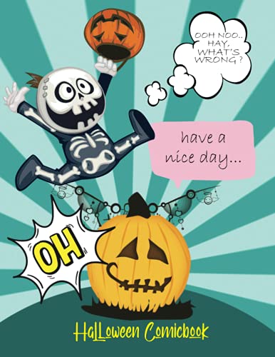Halloween Comic Book | Fun and Jokes Blank Comic Book: This Halloween ...