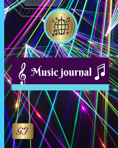 Music Journal: Perfect music notebook/journal for young musicians. Wide ...