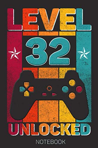 Level 33 Unlocked, 33 Year Old Vintage Notebook: Level Unlocked 33 ...