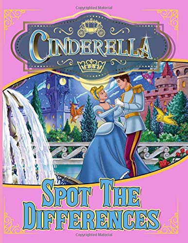 Cinderella Spot The Difference: Cinderella Featuring Fun And Relaxing Activity How Many ...