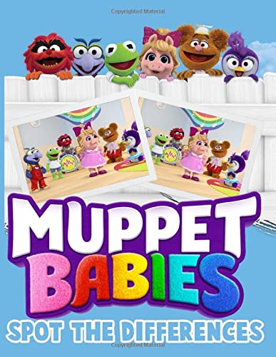 Muppet Babies Spot The Difference: Muppet Babies Featuring Fun And ...