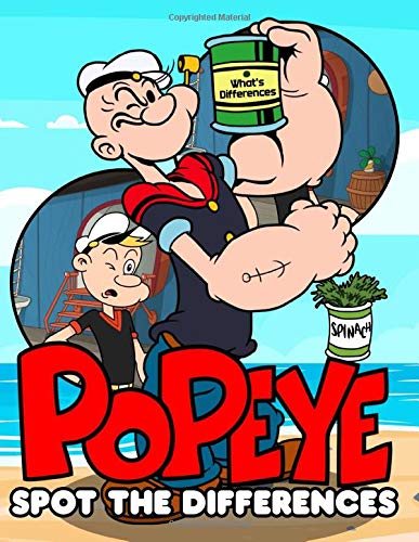 Popeye Spot The Difference: Popeye The Perfection Activity Find The ...