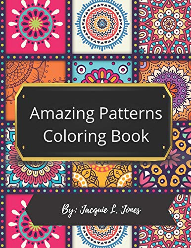 Amazing Patterns Coloring Book: Fun, Easy and Relaxing Colouring Book ...