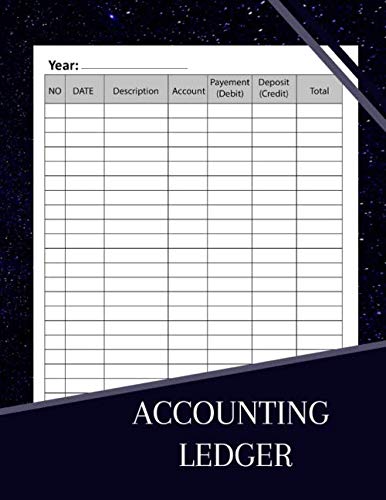 Accounting Ledger: An Accounting Notebook for Bookkeeping Record Book ...