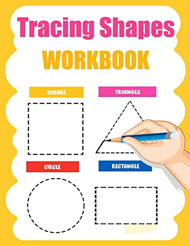 Tracing Shapes Workbook: Shape Tracing And Practice, Tracing Shapes ...