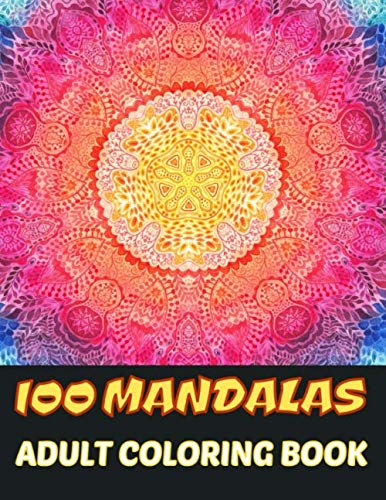 Mandala Coloring Book: An Adult Coloring Book with Fun, Easy, and ...