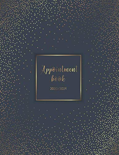 Appointment Book 2020-2021: DATED Calendar | Daily & Hourly Planner ...