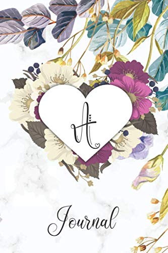 JOURNAL: Monogram Journal Initial A | Cute Monogram Letter A with ...