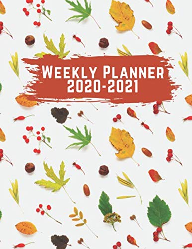 Weekly Planner 2020-2021: Cute 8.5x11 Notebook with To Do List ...