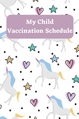 My Child Vaccination Schedule: Funny tracker notebook, Child health ...