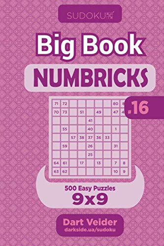 Sudoku Big Book Numbricks - 500 Easy Puzzles 9x9 by Dart Veider | Goodreads