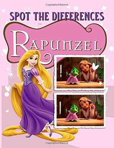 Rapunzel Spot The Difference: Creature An Adult Activity Spot The ...