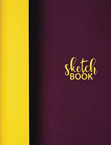 Sketch Book: sketch book for the artist - 120 Pages - Large (8.5 x 11 ...