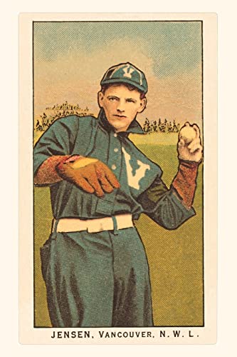 Vintage Journal Early Baseball Card, Jensen by Found Image Press ...