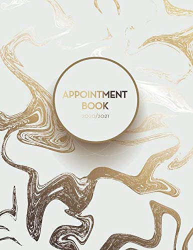 Appointment Book 2020-2021: DATED Calendar | Daily & Hourly Planner ...