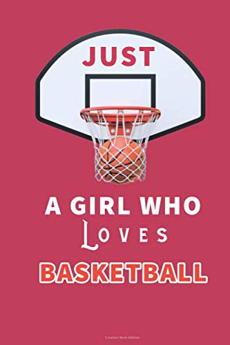 Girl Who Loves Basketball notebook: Cute BasketBall notebook Pink cover ...