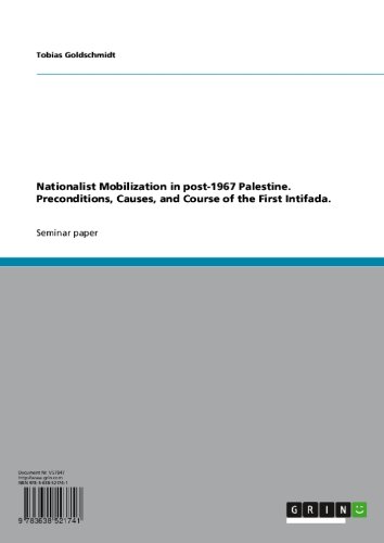 Nationalist Mobilization in post-1967 Palestine. Preconditions, Causes ...